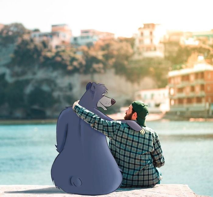 디즈니 캐릭터와 노는 사진, 루이지 케모 볼로(Luigi kemo Volo) : 네이버 블로그