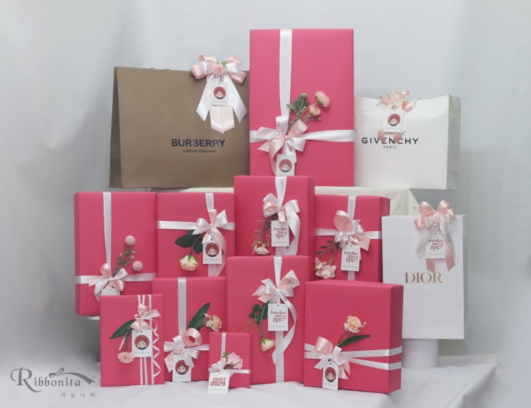 ｛연예인 선물포장｝프로미스나인의 송하영의 생일을 축하하는 선물포장 2019 네이버 블로그
