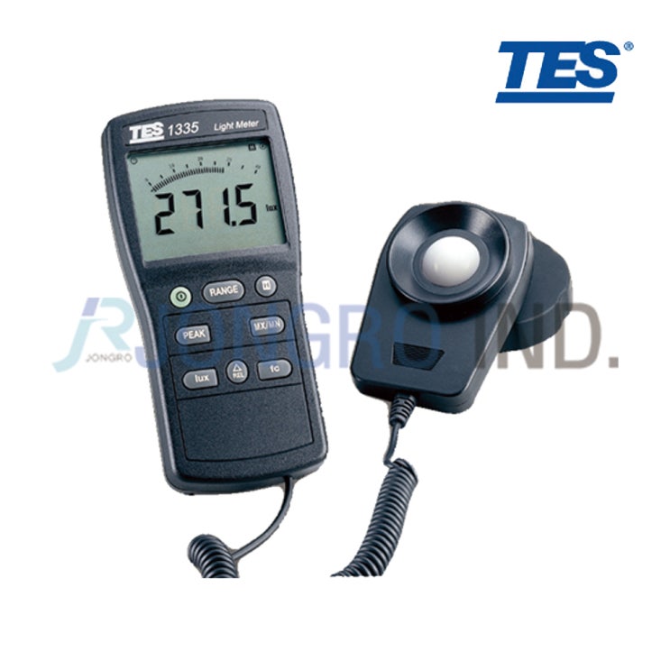 TES 테스 Digital Light Meter 조도계 Digital Lux Meter 디지털 조도계 TES-1335 조도측정기 ...