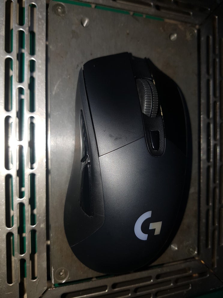 logitech g703 로지텍G703HERO휠고장 휠이반대로 움직이는 증상 휠이튀는 증상의 고장수리 : 네이버 블로그