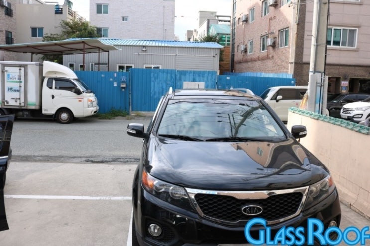 울산 썬루프수리 쏘렌토r 파노라마썬루프 유리파손 잔여물제거까지 확실하게 네이버 블로그