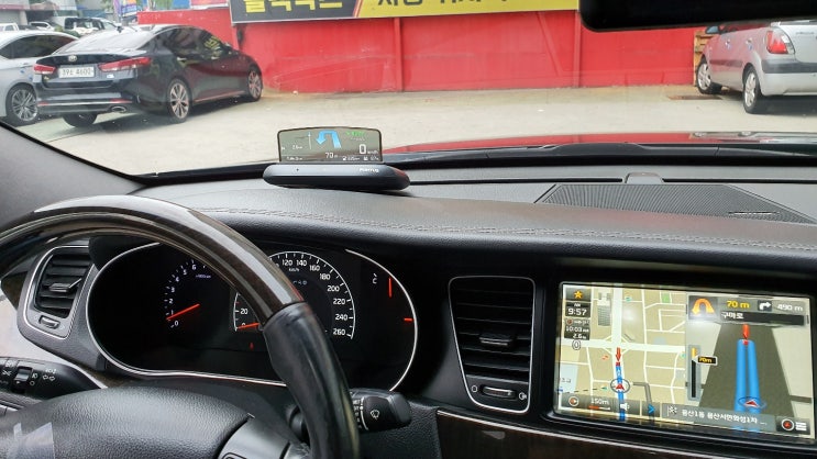 대구 폰터스 HUD H1000 기아자동차 더 뉴 K7에 장착 후기 : 네이버 블로그