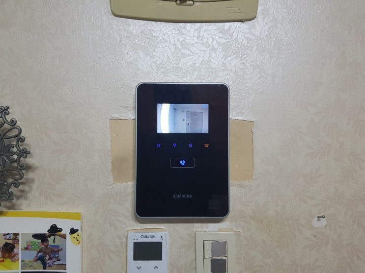 삼성비디오폰시공/구로구 구로동 중앙하이츠아파트에 삼성디지털비디오폰 SHT-3625AMK시공해드렸습니다/구로구 비디오폰/중앙하이츠 비디오폰 : 네이버 블로그