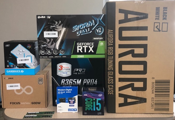 광주 Pc 조립 수리 전문업체 서구 쌍촌동 I5 9400f Rtx 2060 배틀그라운드 용 Pc 조립 후기 광주 컴퓨터 조립
