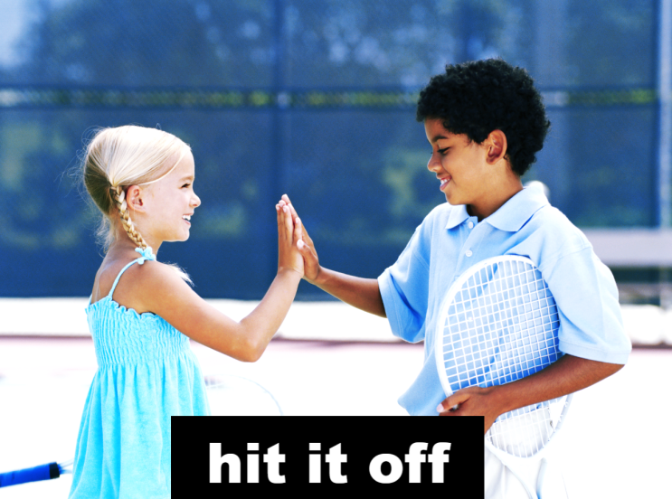 재미있는 원어민 영어 "hit it off" : 네이버 블로그