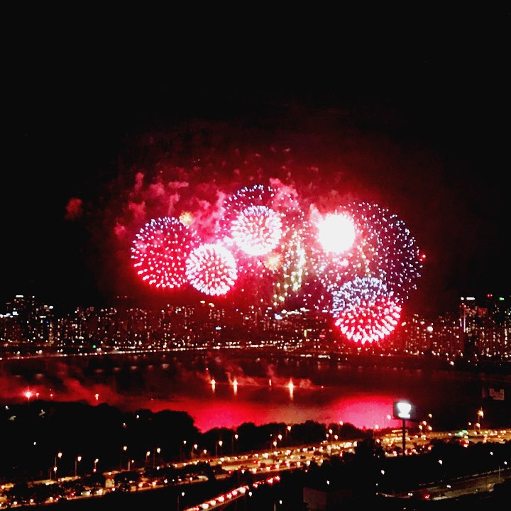 동작구 노량진 크림 미술학원의 여의도 불꽃축제 1편 : 네이버 블로그