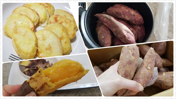 해남고구마 꿀 맛나는 소리팜고구마 군고구마 And 고구마전 만들기 네이버 블로그