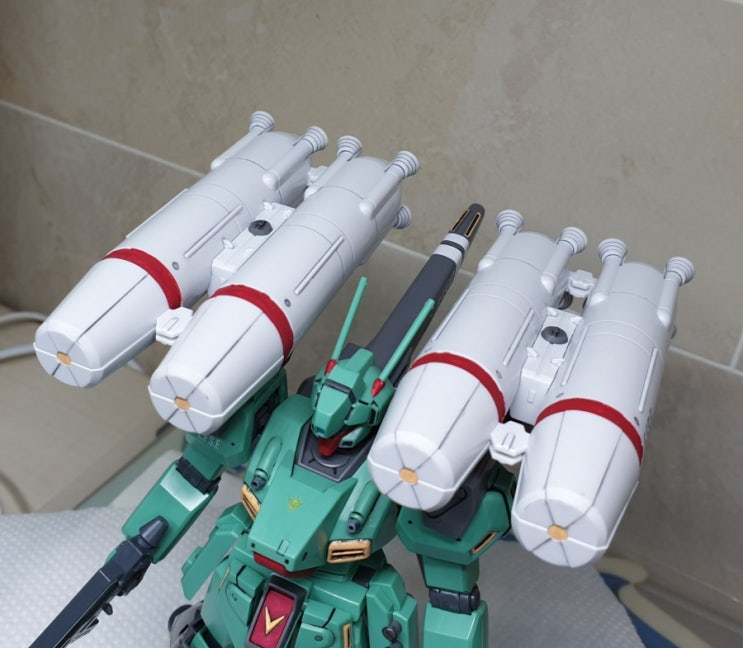 [HGUC][101] RGM-89S 프로토 스타크 제간 (1) -부분도색 : 네이버 블로그