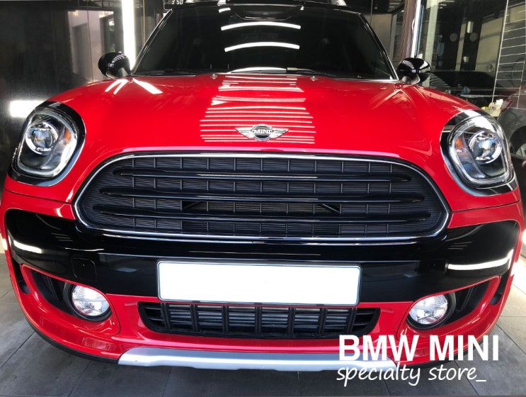 BMW 미니 쿠퍼 컨트리맨 -COOPER DALL4 범퍼수리 판금도색 김포 사우동 외형복원 : 네이버 블로그