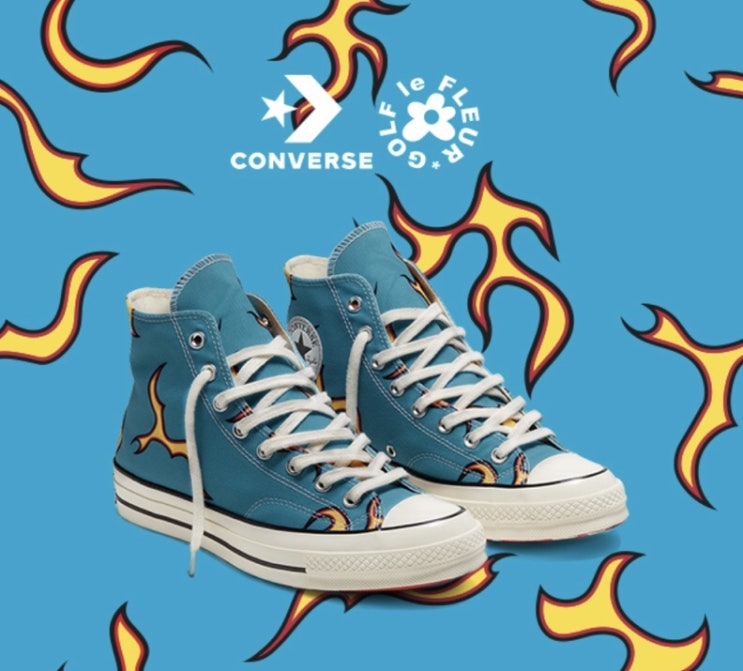 [발매정보] 컨버스 x 골프 르 플레르* 플레임 척 70 (CONVERSE x GOLF le FLEUR* CHUCK Flame ...