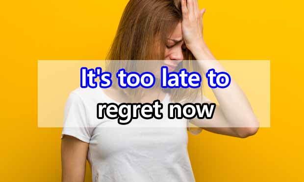 It's too late to ~ #패턴영어 예문 : 네이버 블로그