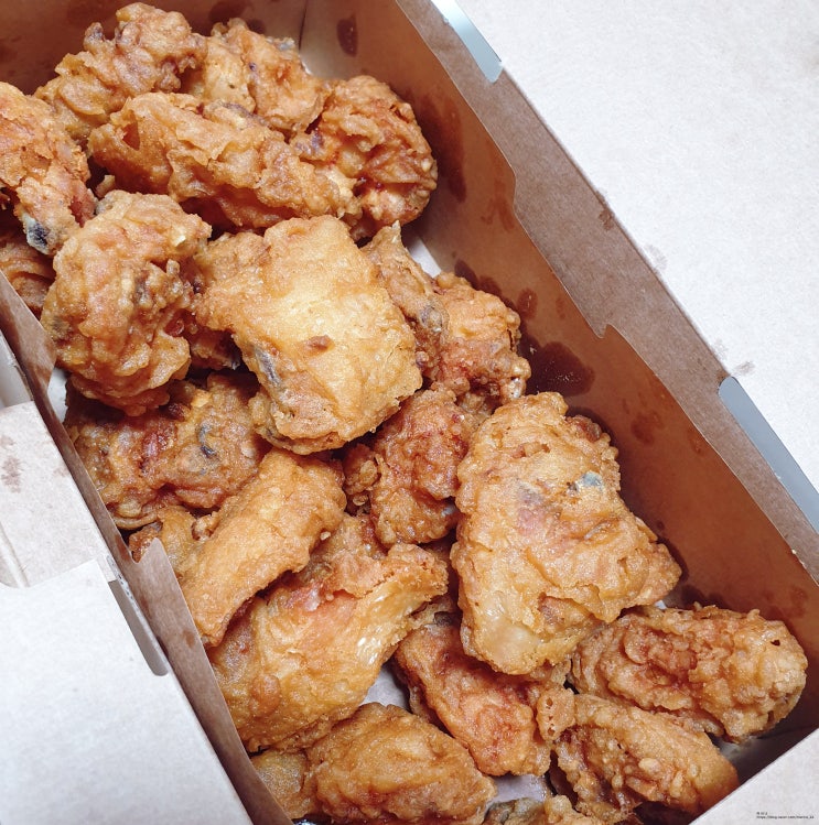 바삭하고 고소해서 맛있는 교촌 후라이드 치킨 : 네이버 블로그