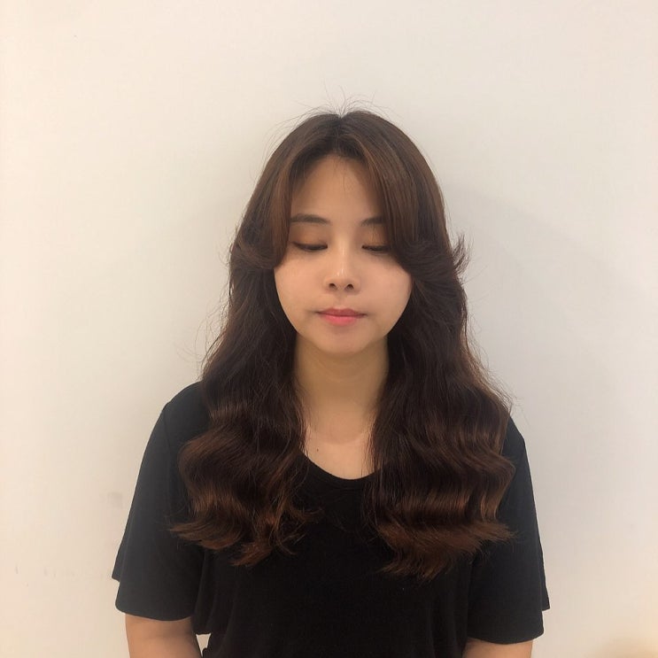 밋밋했던 스타일, 살롱 지이유엔에서 고데기펌으로 볼륨UP! 분위기UP! : 네이버 블로그