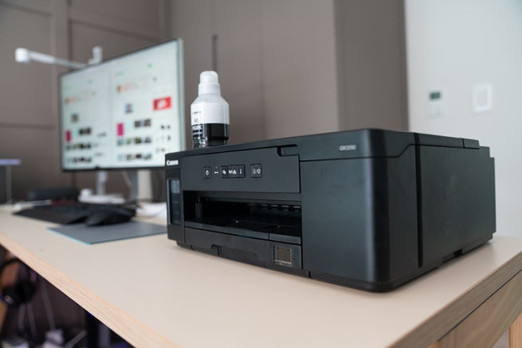 프리미엄 무한잉크 추천, 최대 8,300매 출력 (이코노미모드 출력시) 가능한 캐논 GM2090 : 네이버 블로그