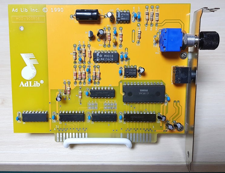 진정한 80~90년대 초반 사운드 카드 Tandy sound, ADLib sound(Replica Ver.), Aztech ...