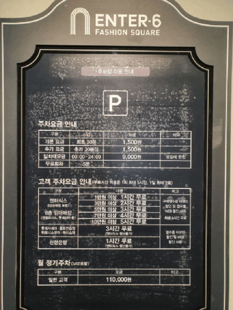 안양 엔터식스 주차요금 안양역 새로운 쇼핑몰 층별 안내와 주차안내 보고 가세요~ 네이버 블로그