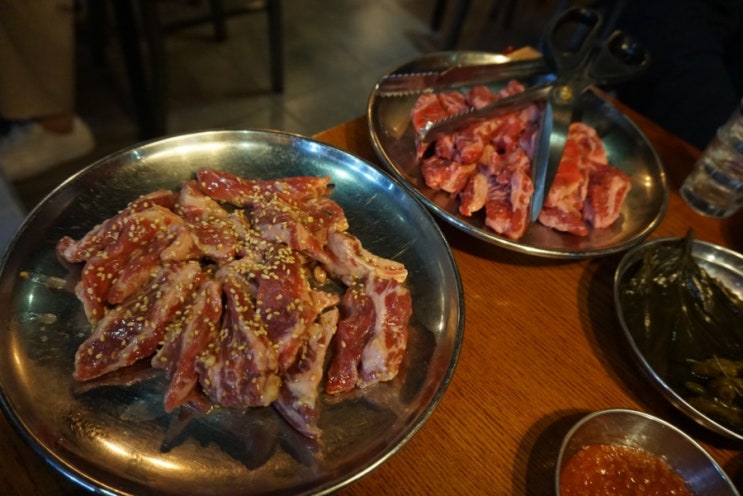 건대 고기집 고기굽는놈 소갈비살이 맛있던 깔끔한 건대 고기 맛집 네이버 블로그