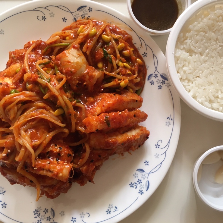 계양구 맛집 화가랑 아구찜 계산동 아구찜 계산동 해물찜 네이버 블로그