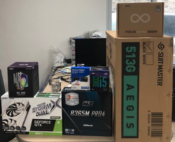 광주 Pc 조립 수리 전문업체 북구 신용동 I5 9400f 배그용 Pc 조립 후기 광주 컴퓨터 조립 수리 전문 네이버 블로그