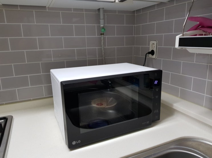 자취방 전자렌지 LG 전자레인지 전자렌지 MW22CD 화이트 리뷰 사용후기 : 네이버 블로그