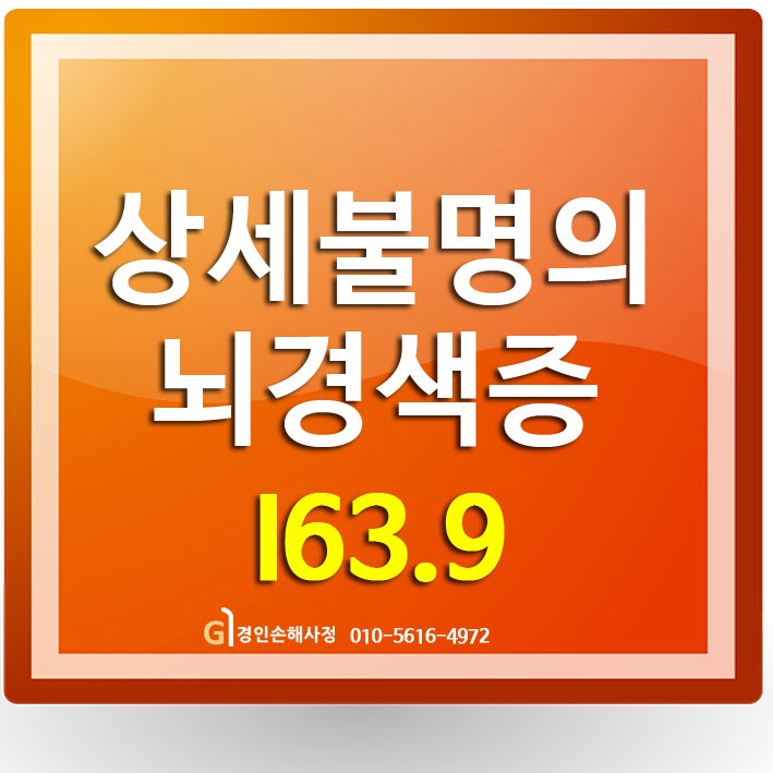 뇌경색진단비(I63.9), 상세불명의 뇌경색 진단에도 지급거절, 조사자 파견 이유 : 네이버 블로그