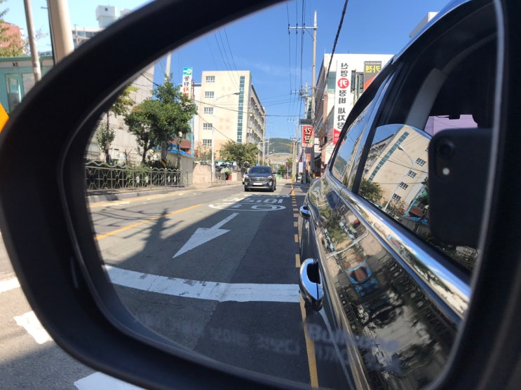 Sm6 불스원 와이드미러 교체하고 사이드미러 사각지대 발견부산 사하구 카우토 네이버 블로그