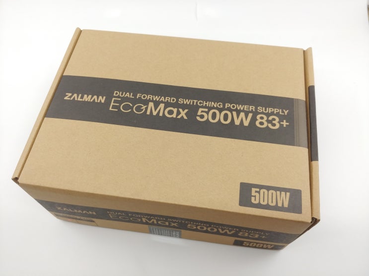 잘만 EcoMax 500W 83+ 리뷰 : 네이버 블로그