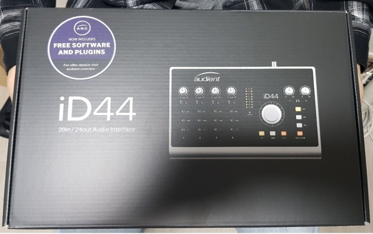 오디언트 ID44 오디오 인터페이스 리뷰! (Audient ID44) : 네이버 블로그