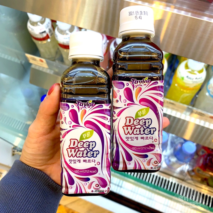 올리브영 푸룬주스 테일러 푸룬 딥워터 얕보다간 큰일주의 ! 두번 마신 쾌변템 리얼후기(Taylor Deep Water ...
