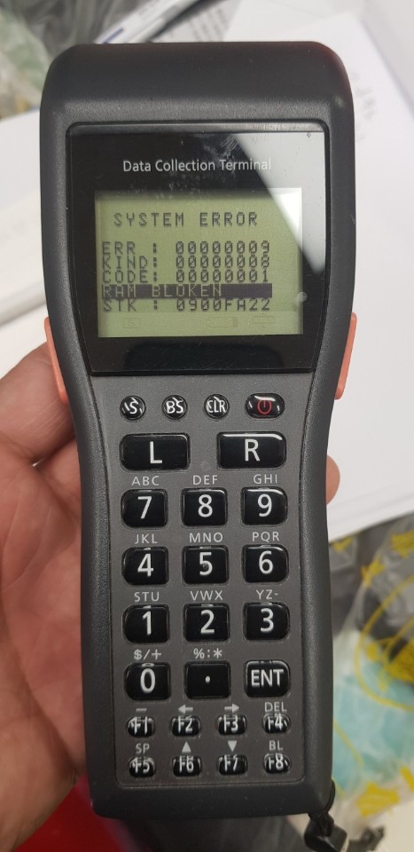 CASIO DT-930 핸드터미널 에러발생 : 네이버 블로그