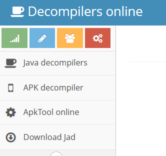 [APK] 안드로이드 앱 디컴파일 사이트 : JavaDecompilers : 네이버 블로그