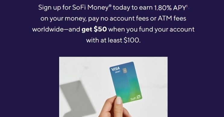 미국 인터넷은행 SoFi Money 신규 은행 계좌 개설 50달러 보너스 수령 후기 : 네이버 블로그