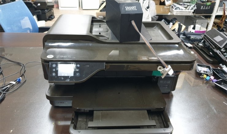Hp Officejet 7612 용지걸림 932헤드 수리 컴프링크 용인 동백 죽전 분당 성남 프린터 수리 임대 판매