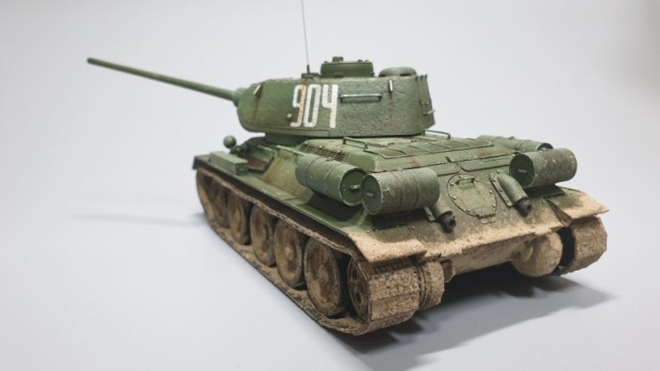 Academy T-34/85 No.112 Factory 아카데미 T-34/85 112공장형 : 네이버 블로그