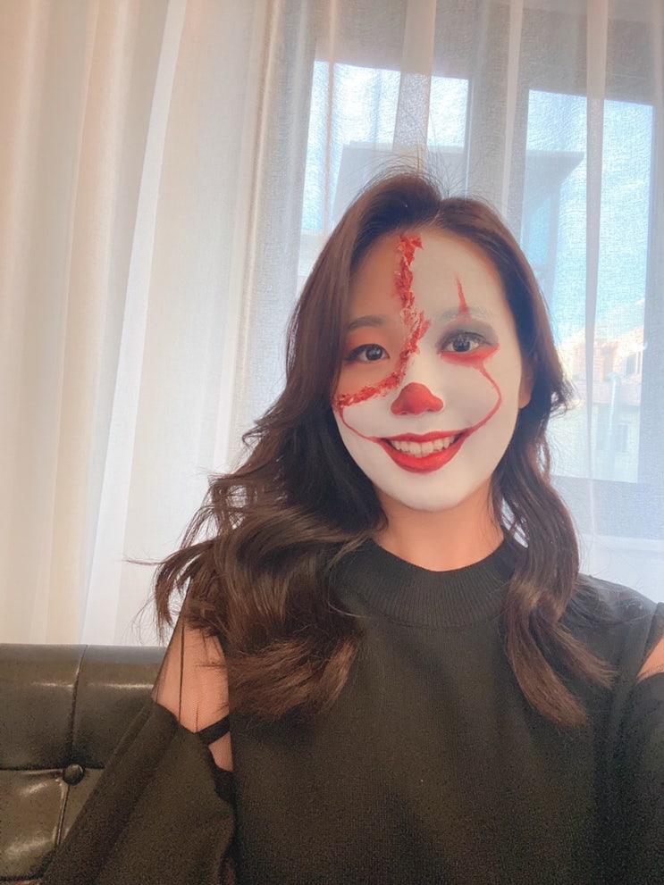 홍대 할로윈 분장샵 추천 비비엔느 메이크업 커플 분장 남자 후기 포함 네이버 블로그