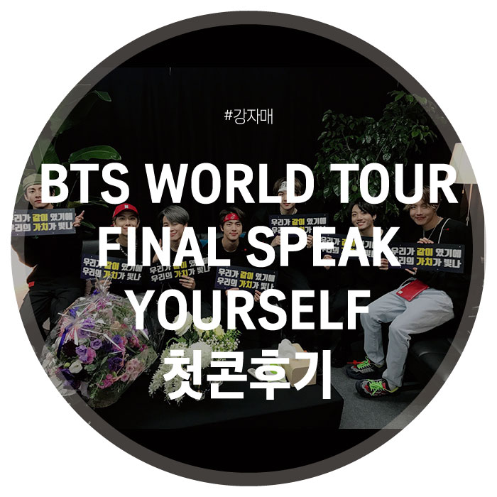 방탄소년단 월드투어 스피크유어셀프 파이널 첫공연 후기 BTS WORLD TOUR 'LOVE YOURSELF : SPEAK ...