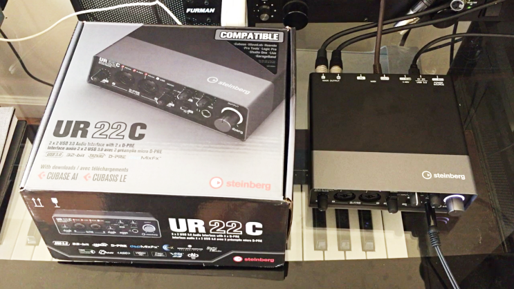 Steinberg UR22C 신제품 오디오인터페이스 리뷰 : 네이버 블로그