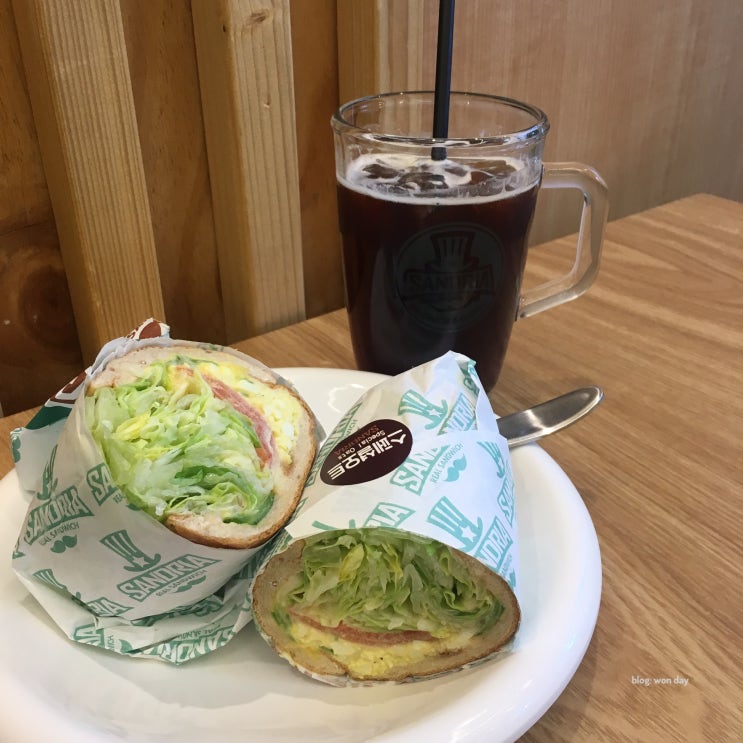 순천 샌드리아 SANDRIA 순천대 맛집 샌드위치 맛있네 ~ 순천대 카페 추천 : 네이버 블로그