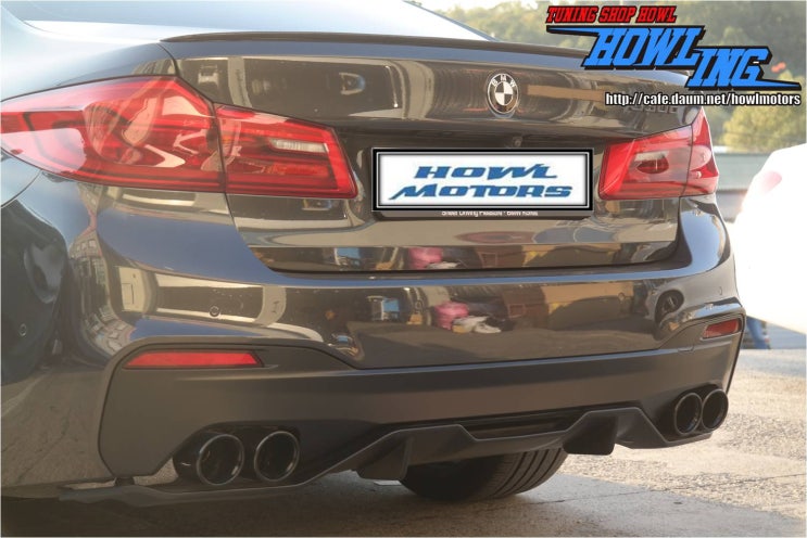 Bmw G30 520d 듀얼 머플러팁 블랙 M퍼포 디퓨저 드레스업 배기 튜닝 네이버 블로그