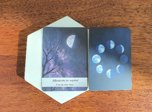 문올로지 오라클 카드 (moonology oracle card)-Third Quarter Moon : 네이버 블로그