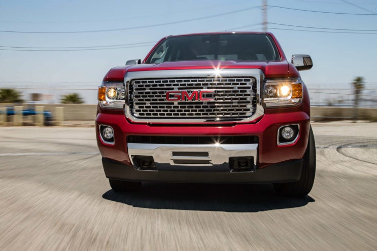 (스압) 2017 GMC Canyon Denali First Test: Small Truck, Fancy Package ...