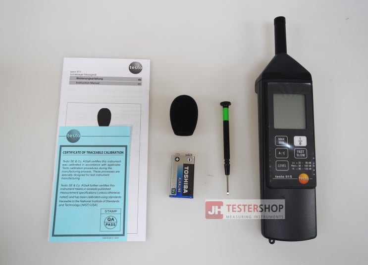 Testo 815 소음계/소음측정기 : 네이버 블로그