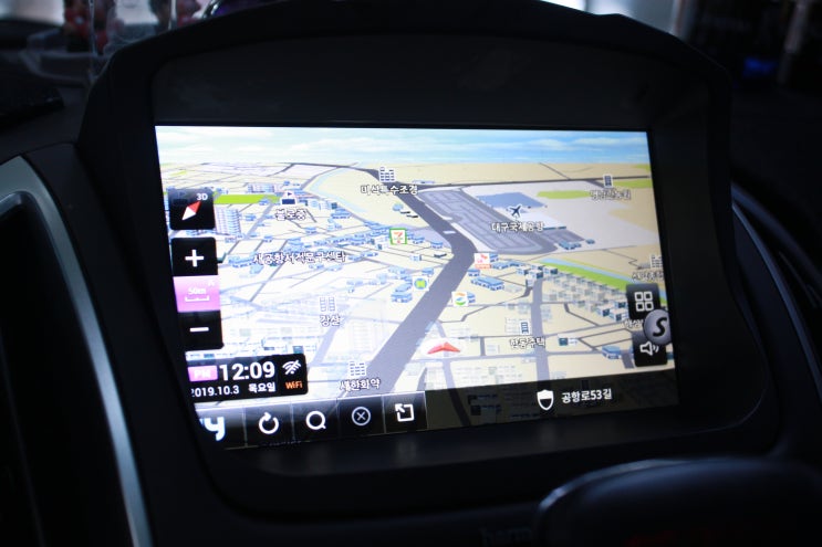 대구 쉐보레 크루즈 JY T6000 스마트폰 미러링 네비게이션 매립 : 네이버 블로그