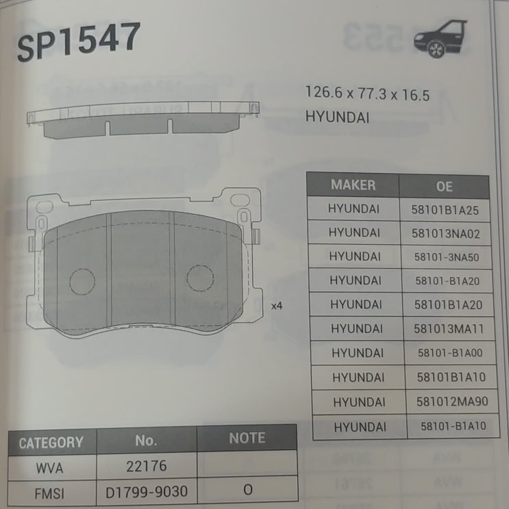 하드론zr 에쿠스 만도4p패드와 g80&스포츠만도4p패드 제원 : 네이버 블로그