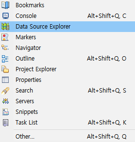 [Eclipse] Data Source Explorer > MariaDB : 네이버 블로그
