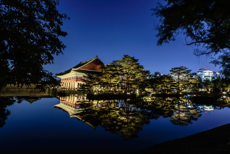 경복궁 야경 : 네이버 블로그