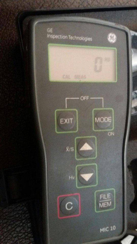 ge 휴대용 초음파 경도기 중고판매 mic 10 : 네이버 블로그