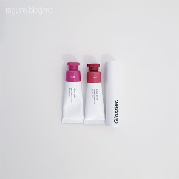 Glossier Cloud Paint Haze, Storm, Generation G Jam : 네이버 블로그