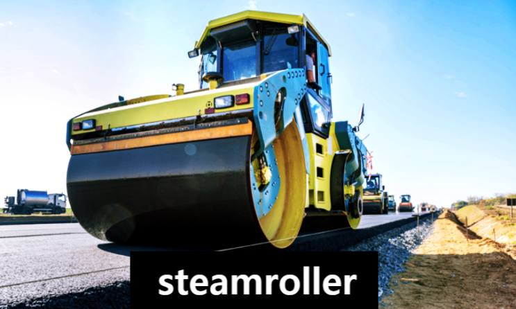 재미있는 구동사 "steamroll over" : 네이버 블로그