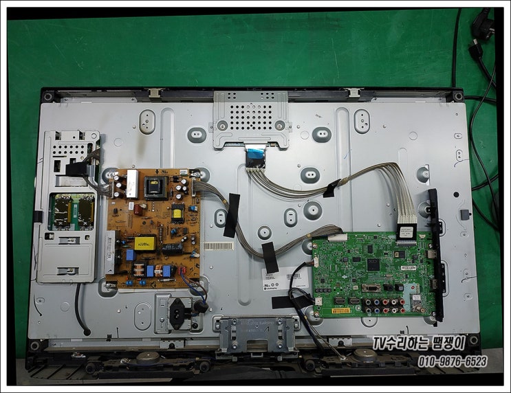 LG 전자 LCD TV 전원 안 켜지는 고장(32CS460) : 네이버 블로그